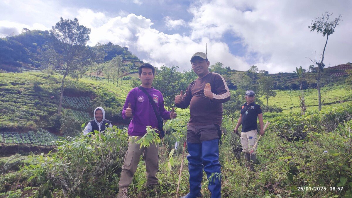 Kolaborasi Hijau di Blok Gunung Congkrang: Bela Negara, Pendidikan, dan ...
