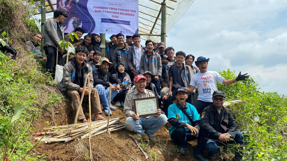 Kolaborasi Hijau Bersama Mahasiswa Pamagar POLBAN Tanam 250 Pohon di ...